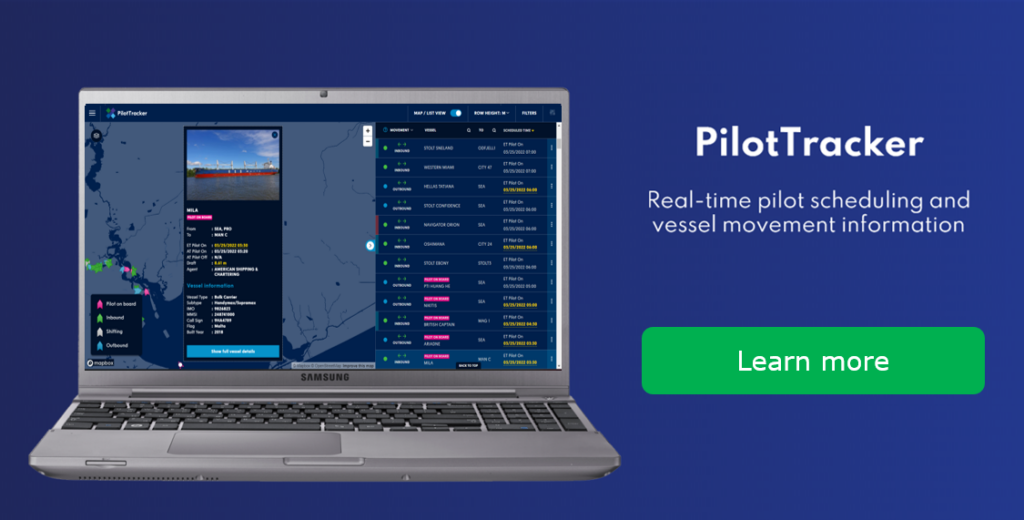 Why pilot movement information is vital for port call optimization ...
