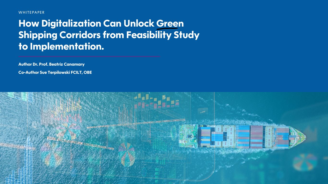 How Digitalization Can Unlock Green Shipping Corridors